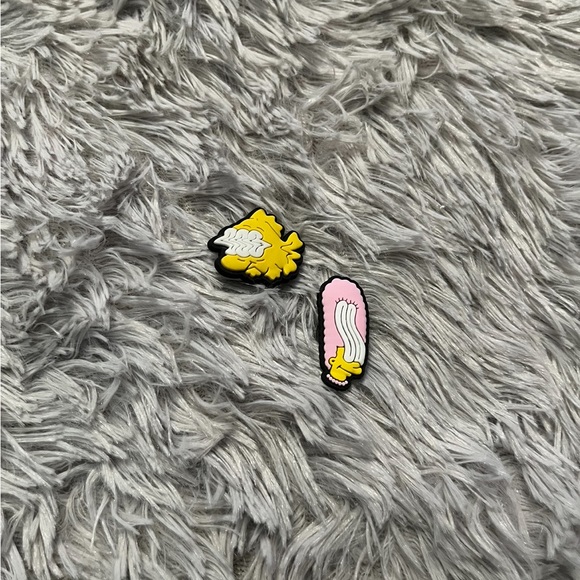 CROCS | Jewelry | Trippy Simpsons Croc Charm Set | Poshmark